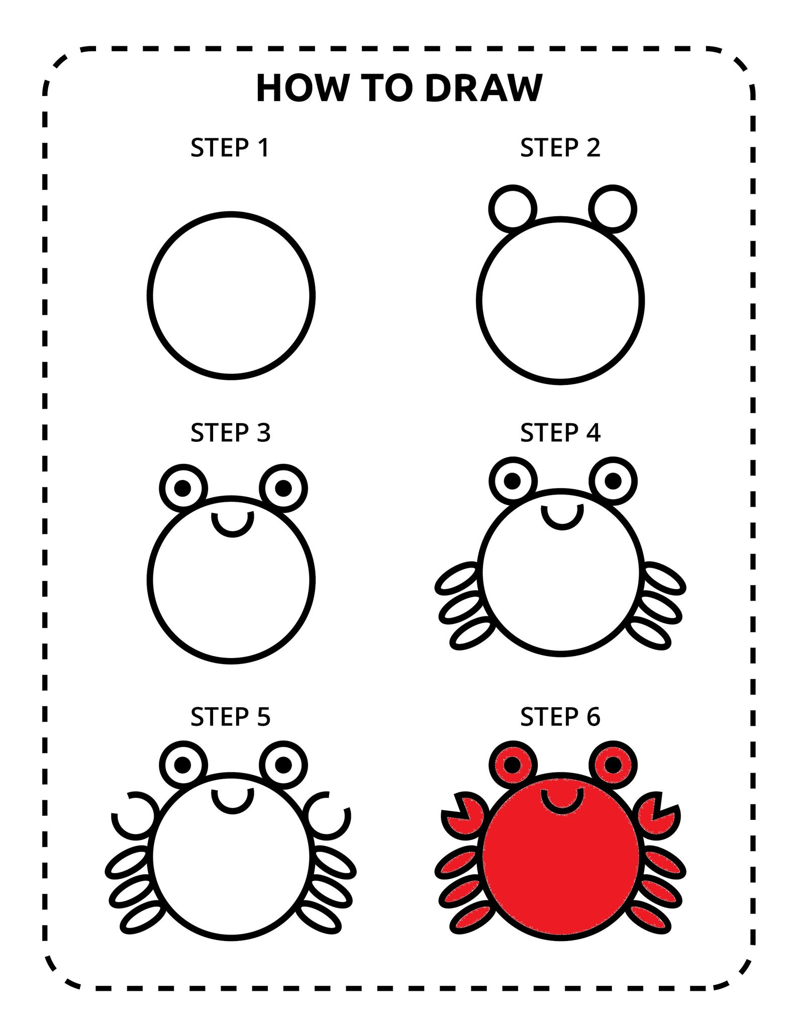 How to Draw Animals - for Kids - Etsy