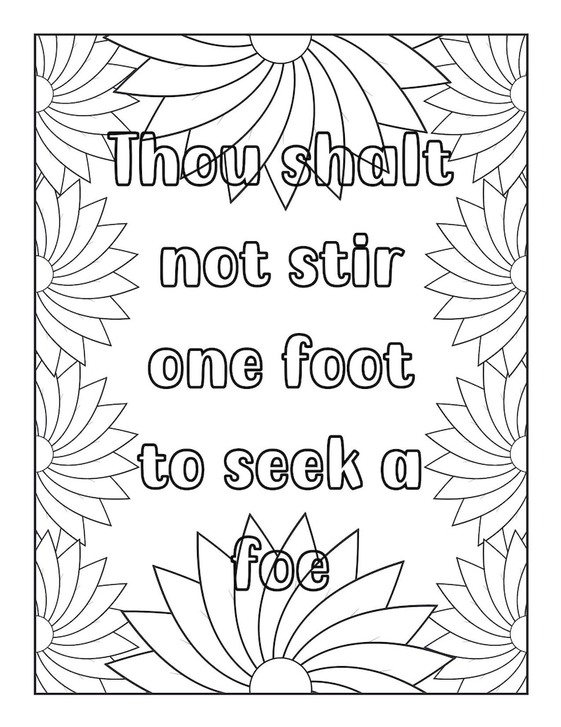 Romeo and Juliet Coloring Quotes - Etsy