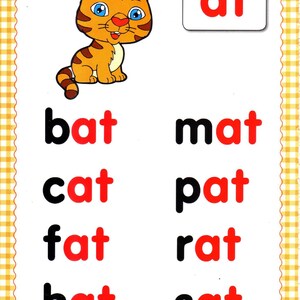 Phonics Patterns Printables - Etsy