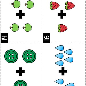Write the Room Kindergarten Activity | Addition to 10 - Etsy
