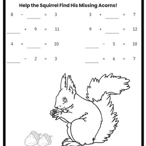 Fall Activity Pack | Math, Ela, Science, Autumn Printables - Etsy