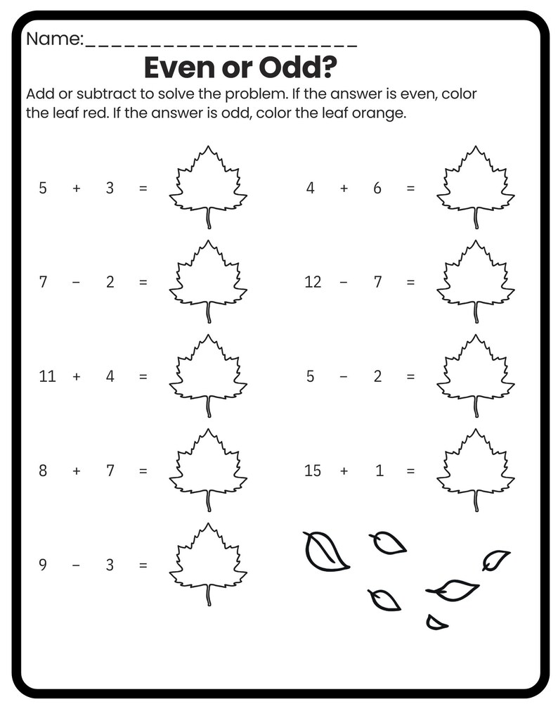 Fall Activity Pack | Math, Ela, Science, Autumn Printables - Etsy