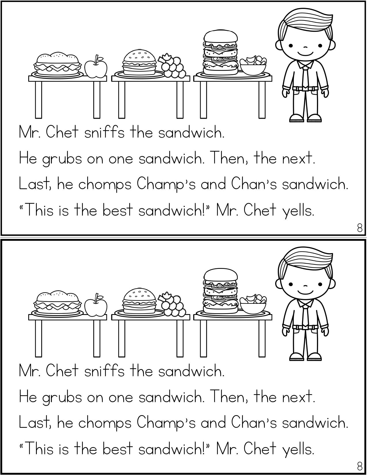 Decodables – Digraph CH - Etsy