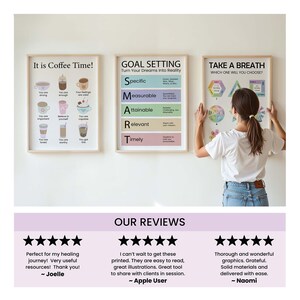 Poster Bundle for Mindfulness Poster Middle School Counselor Office ...