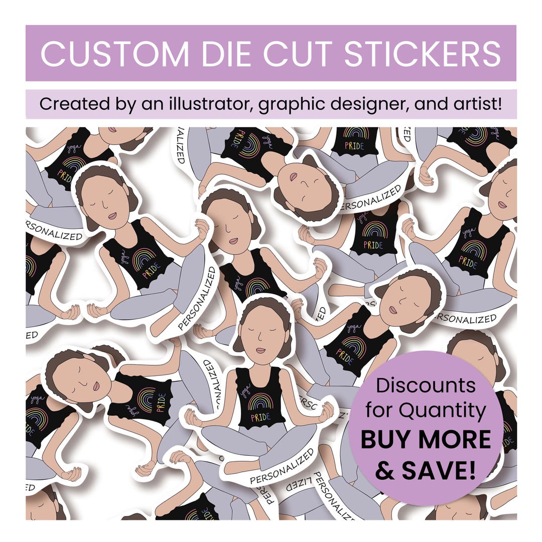 Create Your Own Sticker Pack Custom Die Cut Vinyl Decal Personalized ...