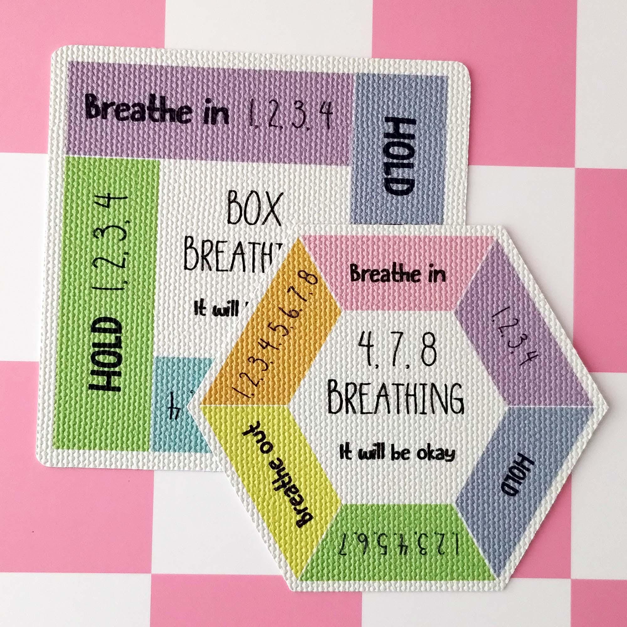 Texture Sensory Sticker for Phone Calm Box Sticker for Anxiety 4 7 8 ...