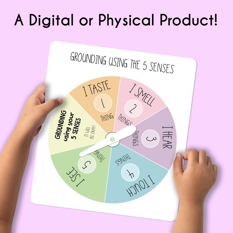 Feeling Wheel Spinner for Classroom Calm Center Idea for Montessori ...