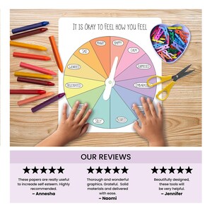 Feeling Spinner for Kid Emotion Activity for Preschool Activity ...