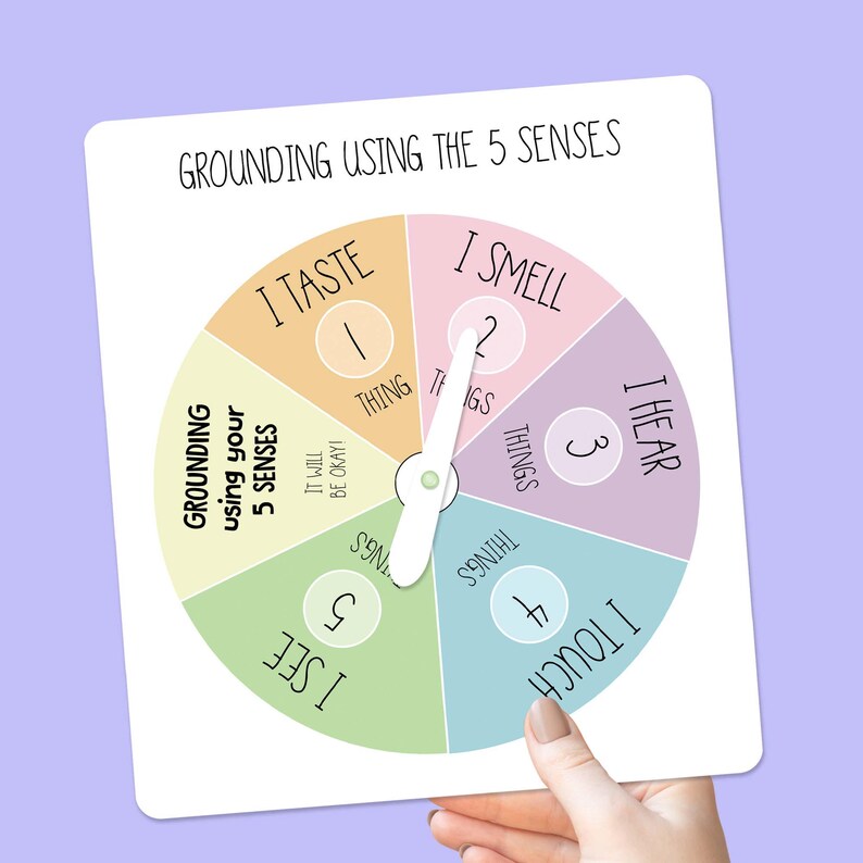 Feeling Wheel Spinner for Classroom Calm Center Idea for Montessori ...