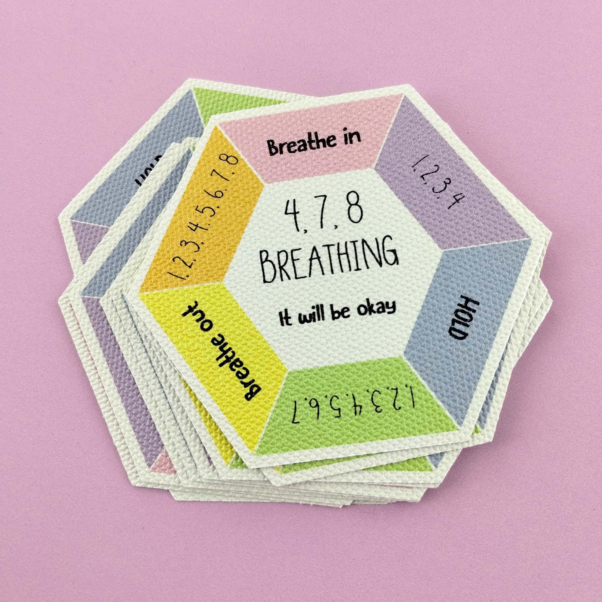 Texture Sensory Sticker for Phone Calm Box Sticker for Anxiety 4 7 8 ...