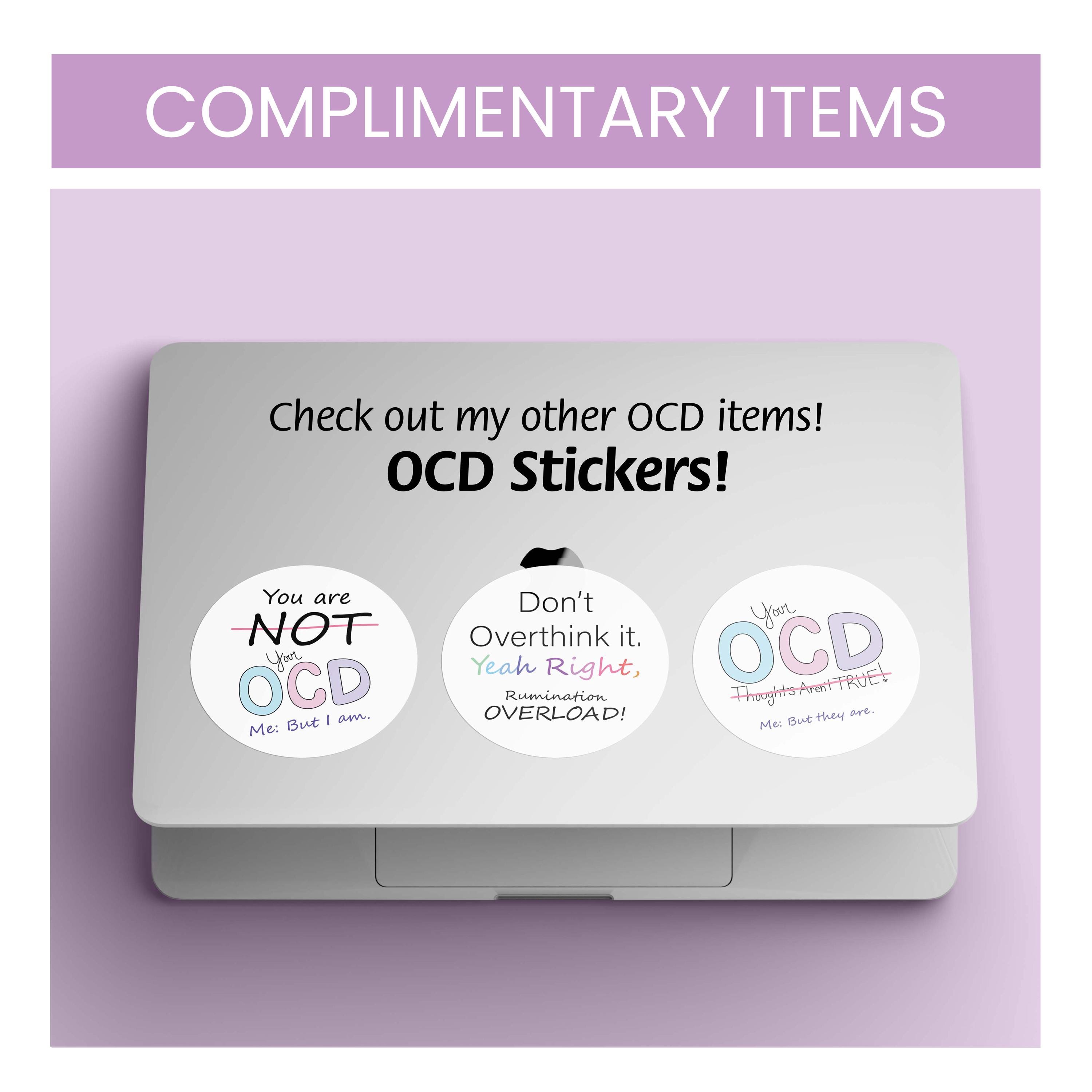 OCD Psychology Office Printable for Therapy Office Wall Art for ...