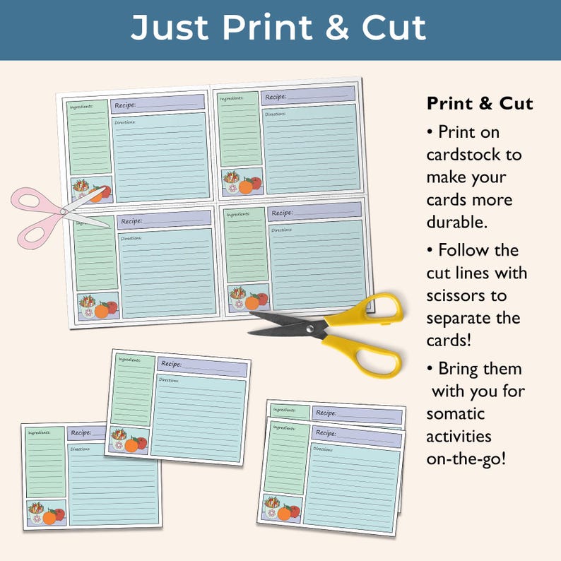 Mom Kitchen Recipe Card for Kid Baking Recipe Card Women Gift Home Chef ...