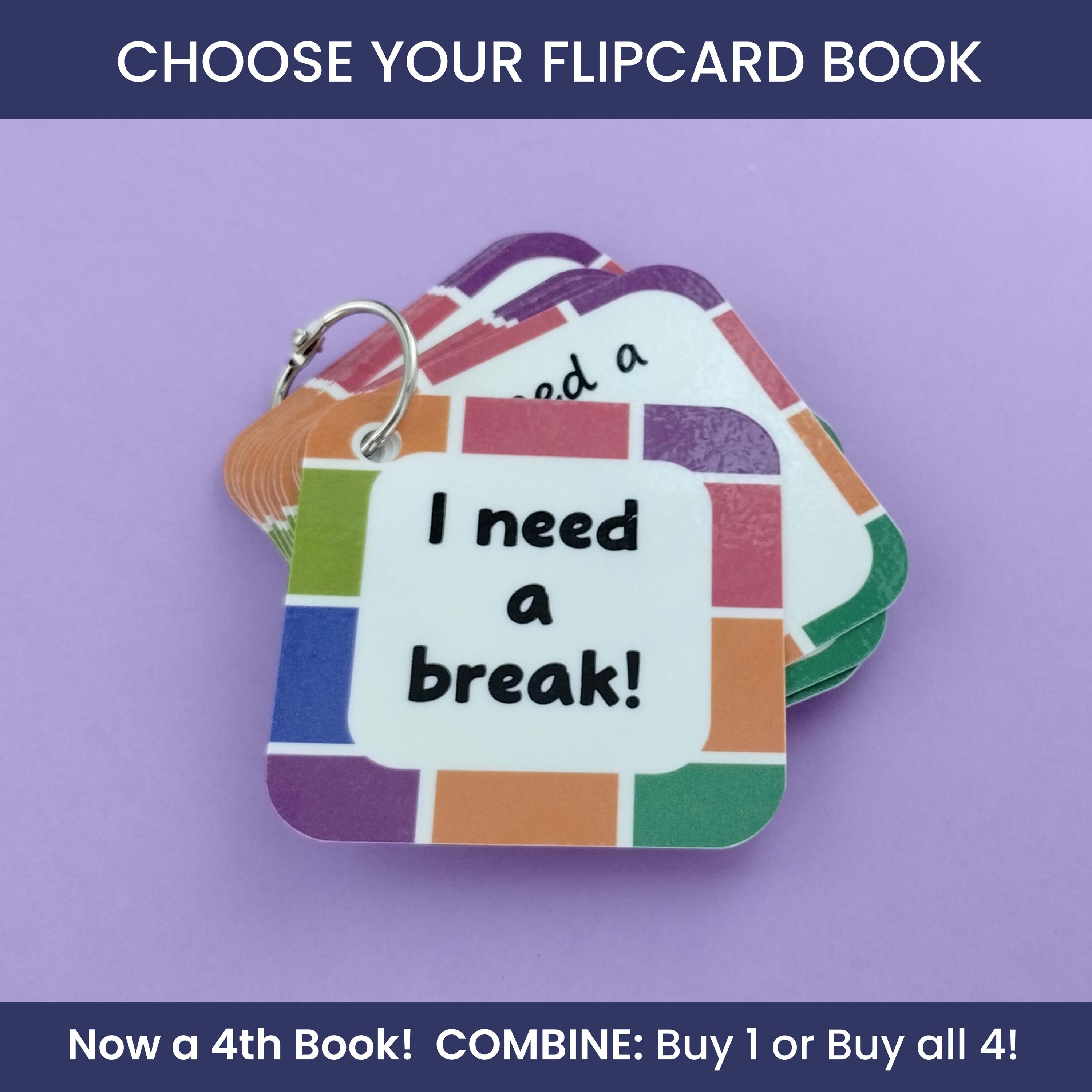 Need a Break Visual Support Card for AAC Autism Visual Support Break ...