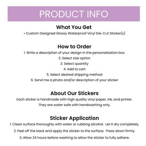 Illustrated Custom Die Cut Sticker Pack for Teen Girl Birthday Party ...