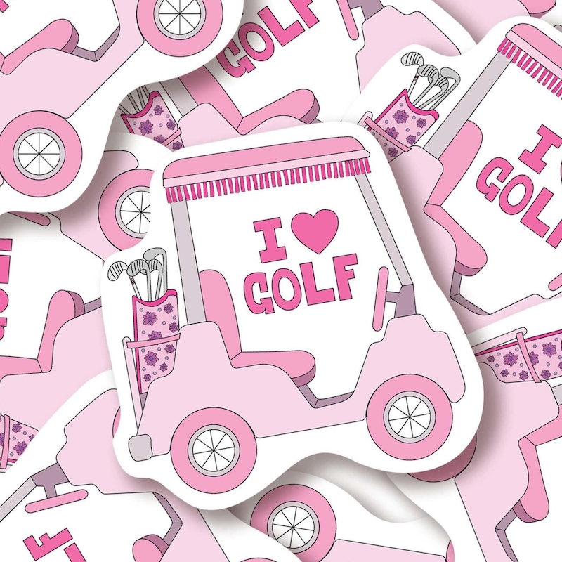 Golf Cart Stickers - Etsy