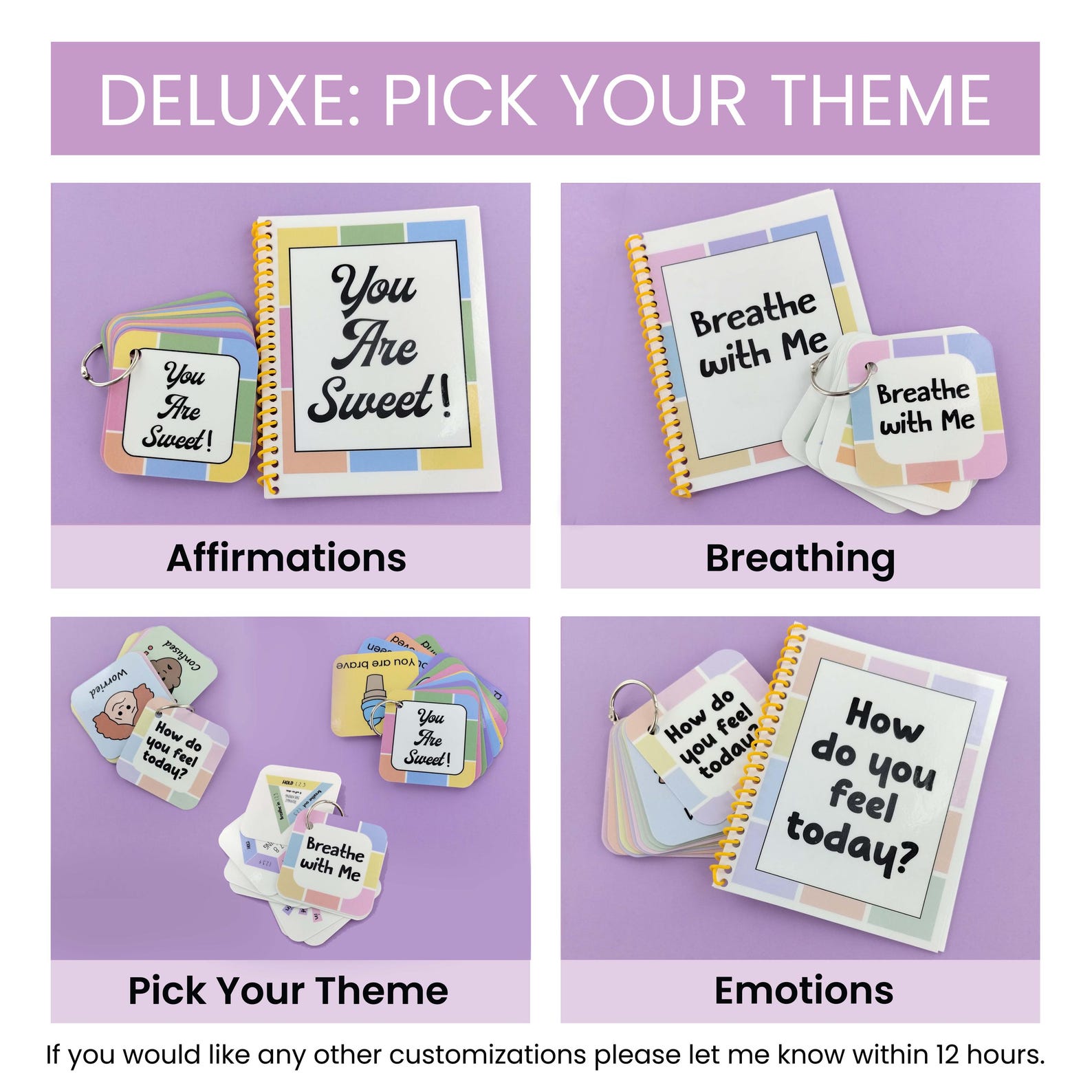 Feeling Activity Set for Classroom Calm Corner Fidget Box Kindergarten ...