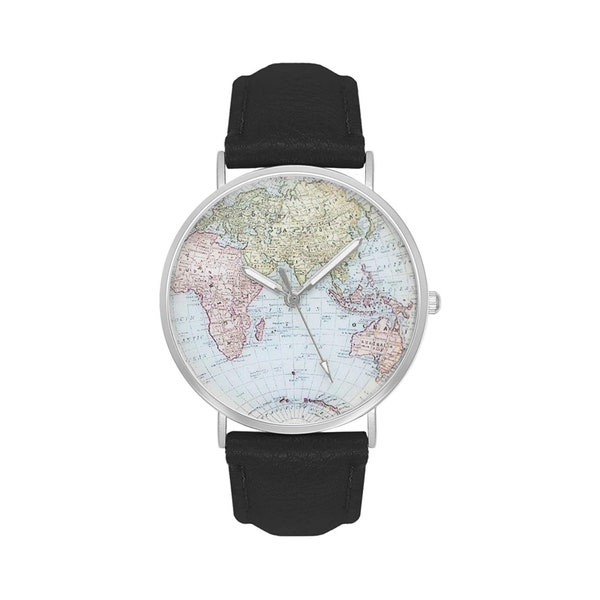 World Map Watch - Etsy
