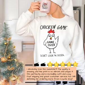 Funny Chicken Game Over T-shirt for Men Women, Chicken Humor Tee Shirt ...