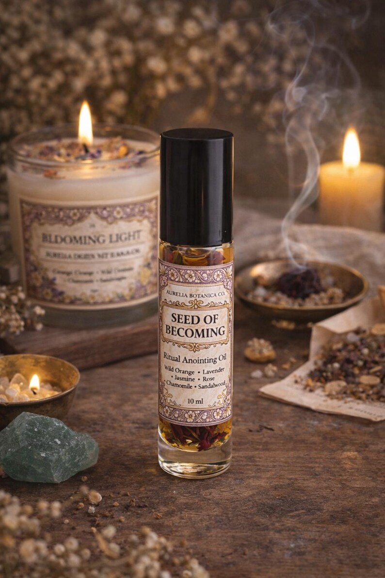 Vernal Equinox Ritual Gift Box | Spring Renewal Kit, Crystal Candle ...