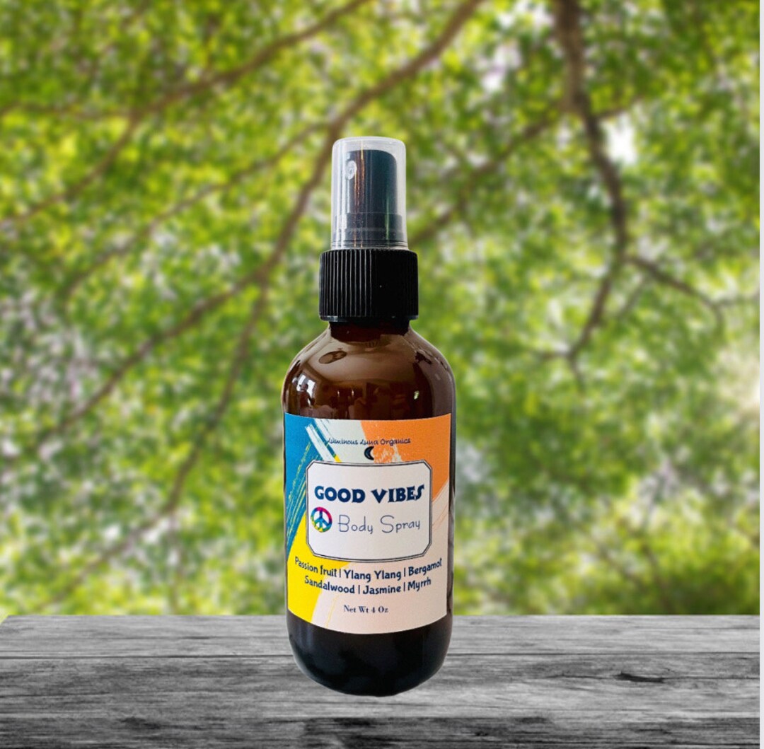 Body Spray for Woman, Perfume, All Natural Essential Oil Fragrance ...