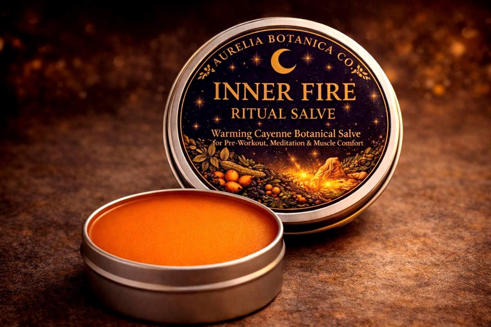 Warming Botanical Salve – Cayenne Herbal Balm for Massage, Ritual ...