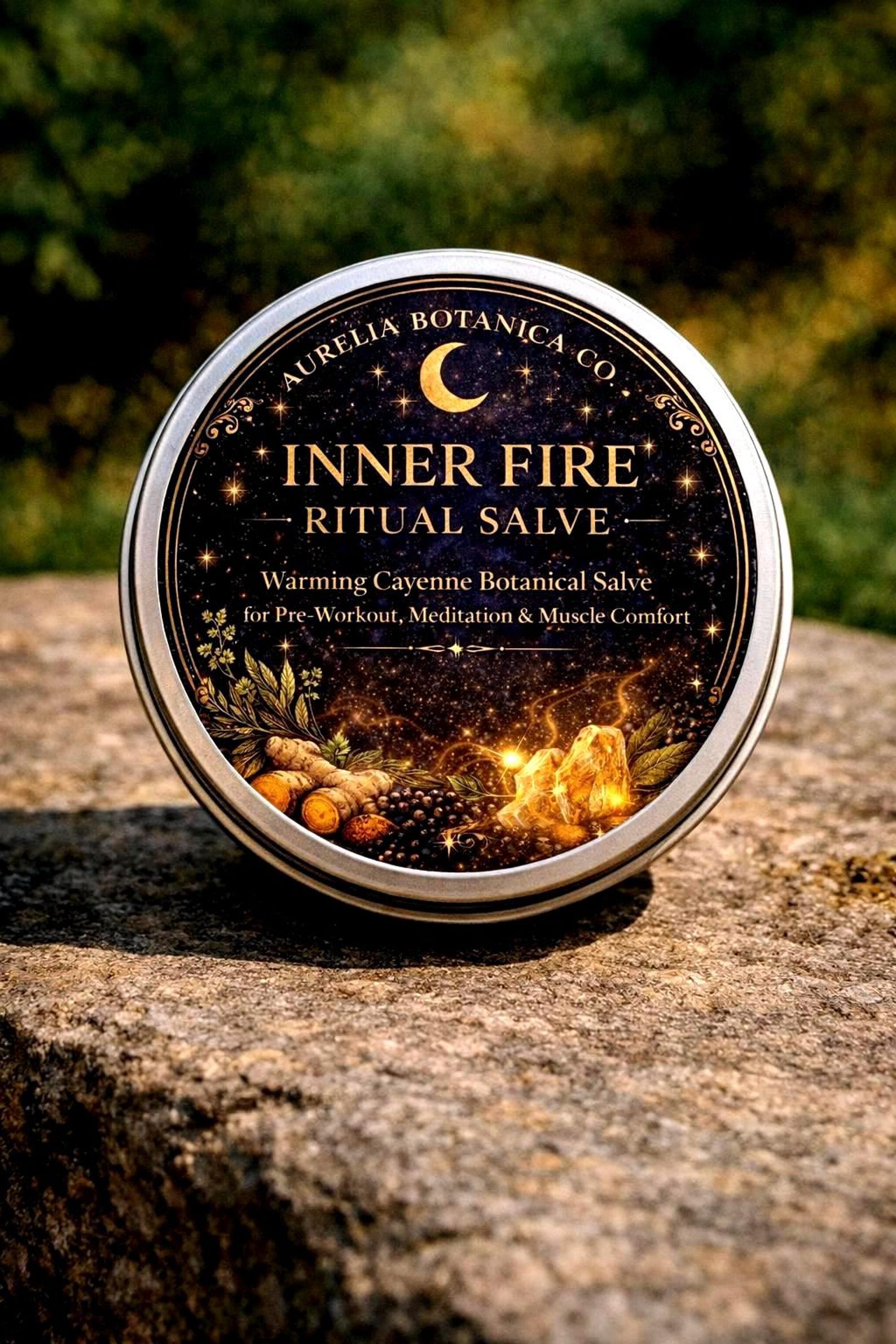 Warming Botanical Salve – Cayenne Herbal Balm for Massage, Ritual ...
