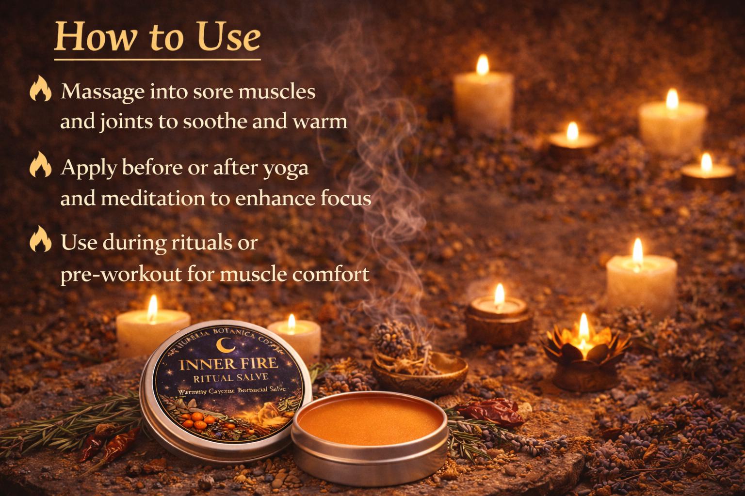 Warming Botanical Salve – Cayenne Herbal Balm for Massage, Ritual ...