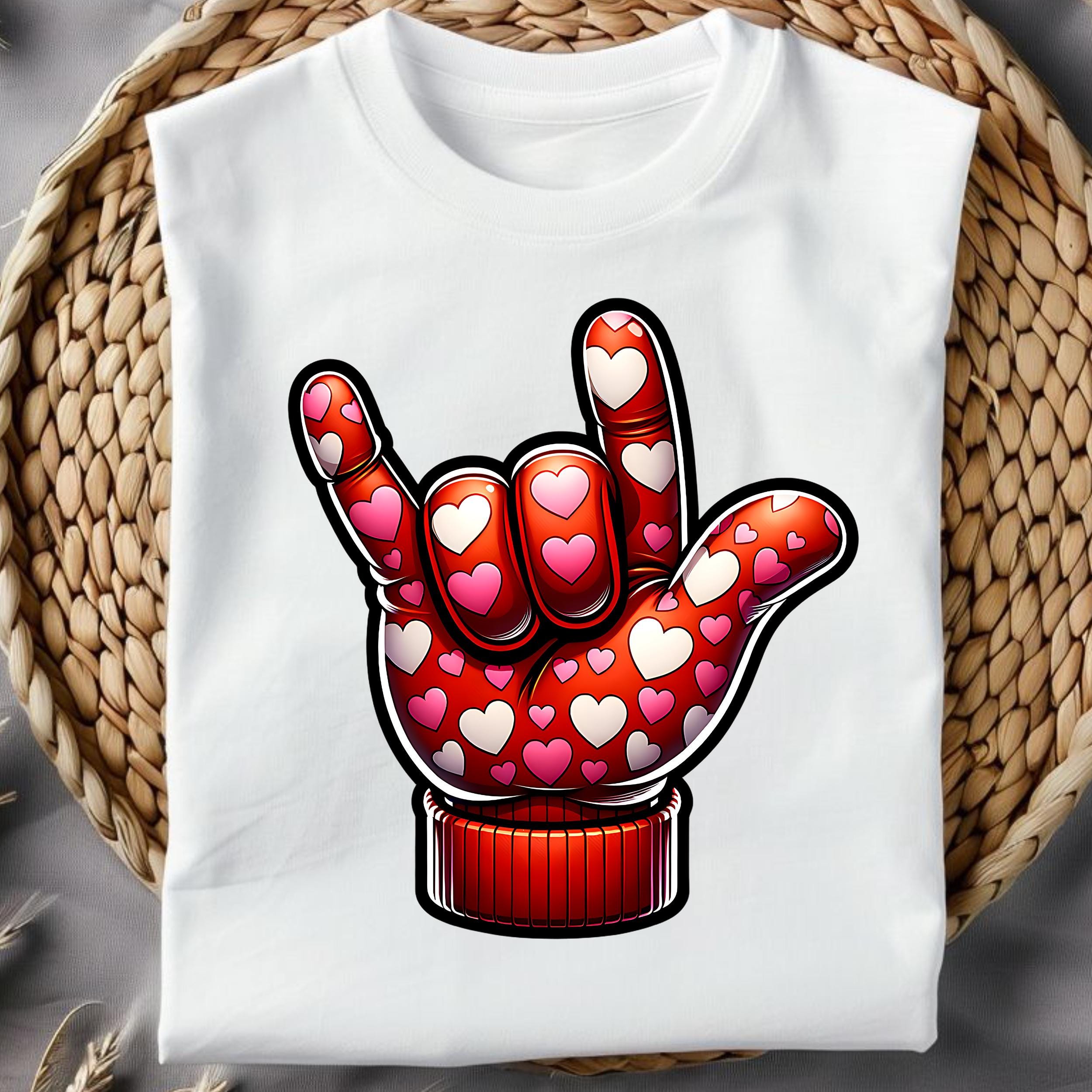 Mother's Day ASL I Love You Hand Sign PNG, Asl Hand, ASL Sublimation ...