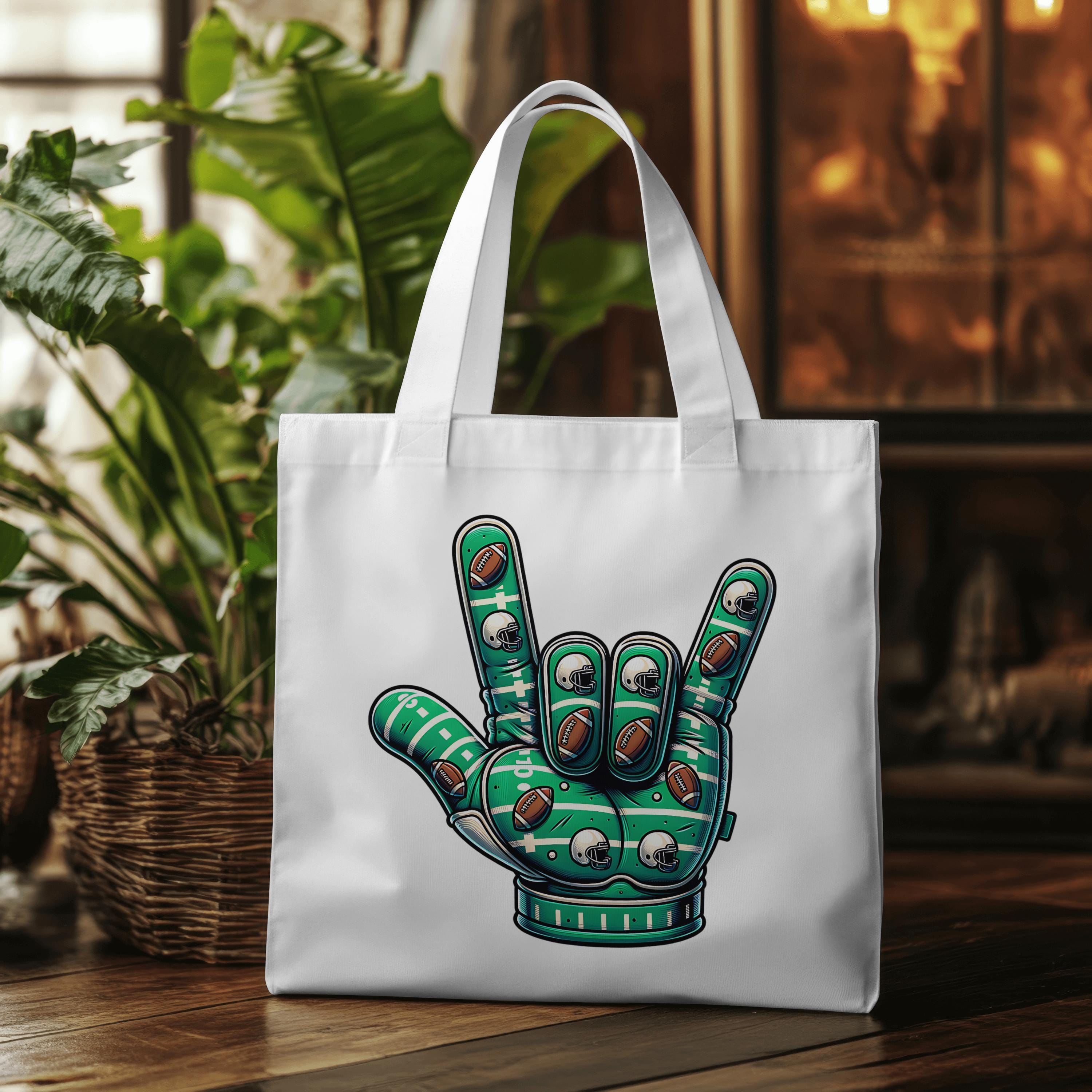 Football ASL I Love You Hand Sign PNG, Asl Hand, Asl Sublimation ...