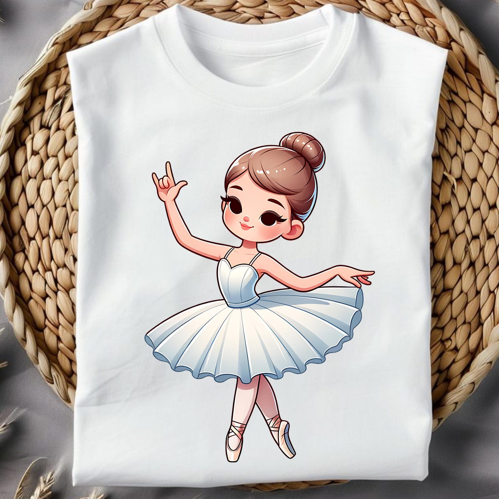 Cute Ballerina Clipart, ASL Ballerina Png, American Sign Language, ASL ...