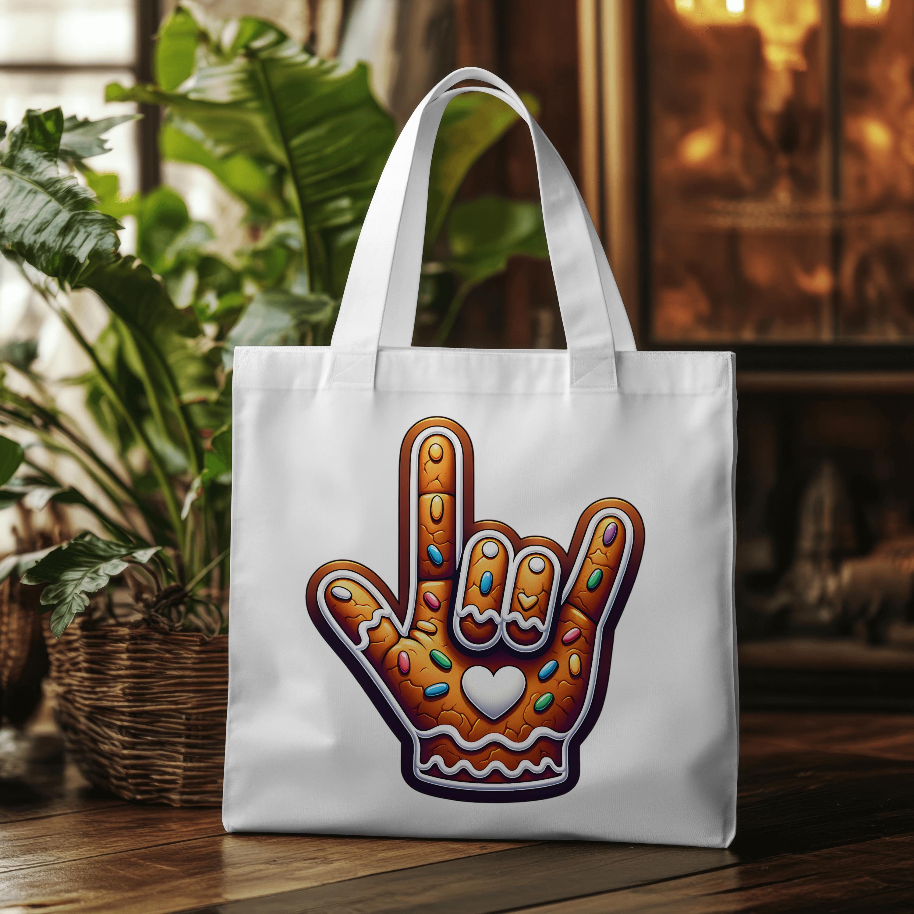 ASL I Love You Hand Sign PNG, Christmas ASL I Love You Hand Sign ...