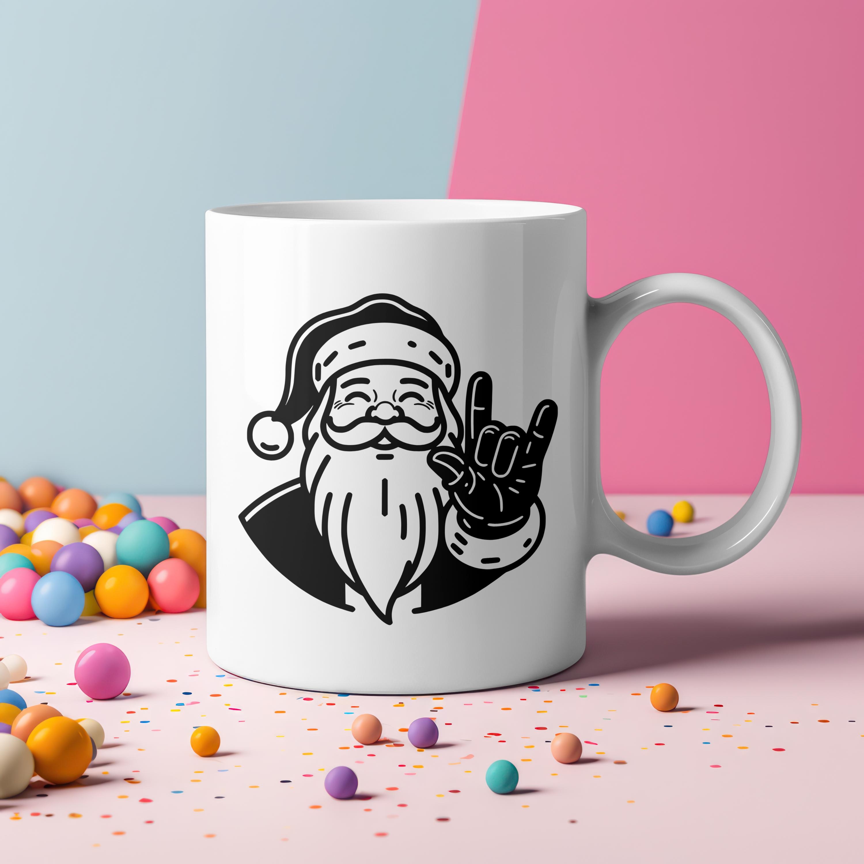 ASL Santa Claus SVG, ASL Santa Png, Santa Claus Clipart, Christmas ...