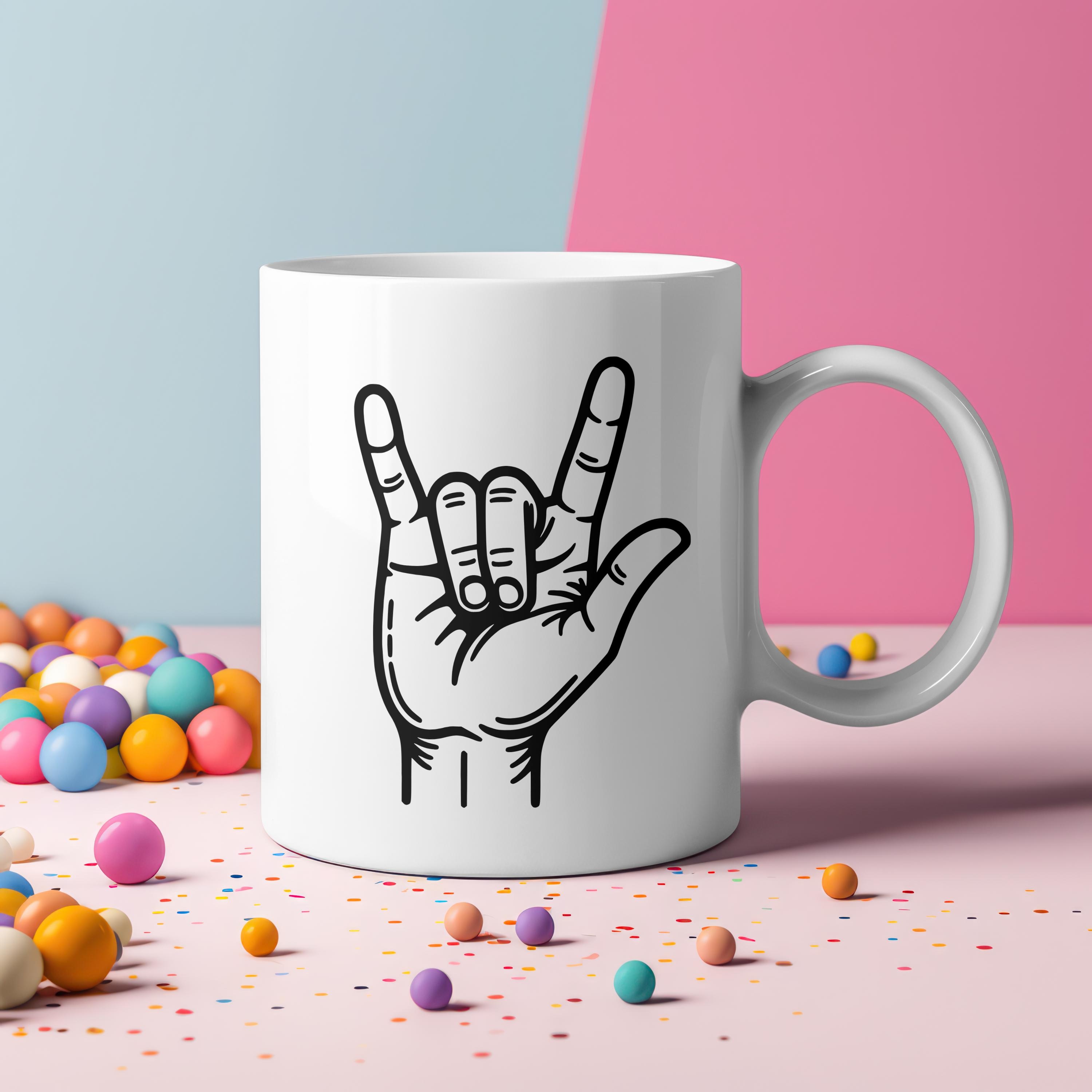 ASL I Love You Hand Sign SVG and PNG, American Sign Language, Asl Ily ...