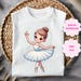 Cute Ballerina Clipart, ASL Ballerina Png, American Sign Language, ASL ...