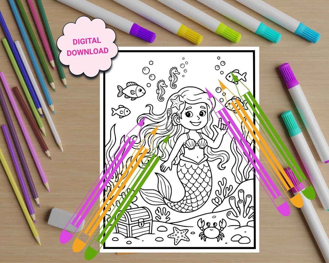 ASL Mermaid Wearing Cochlear Implant Signing I Love You in American ...