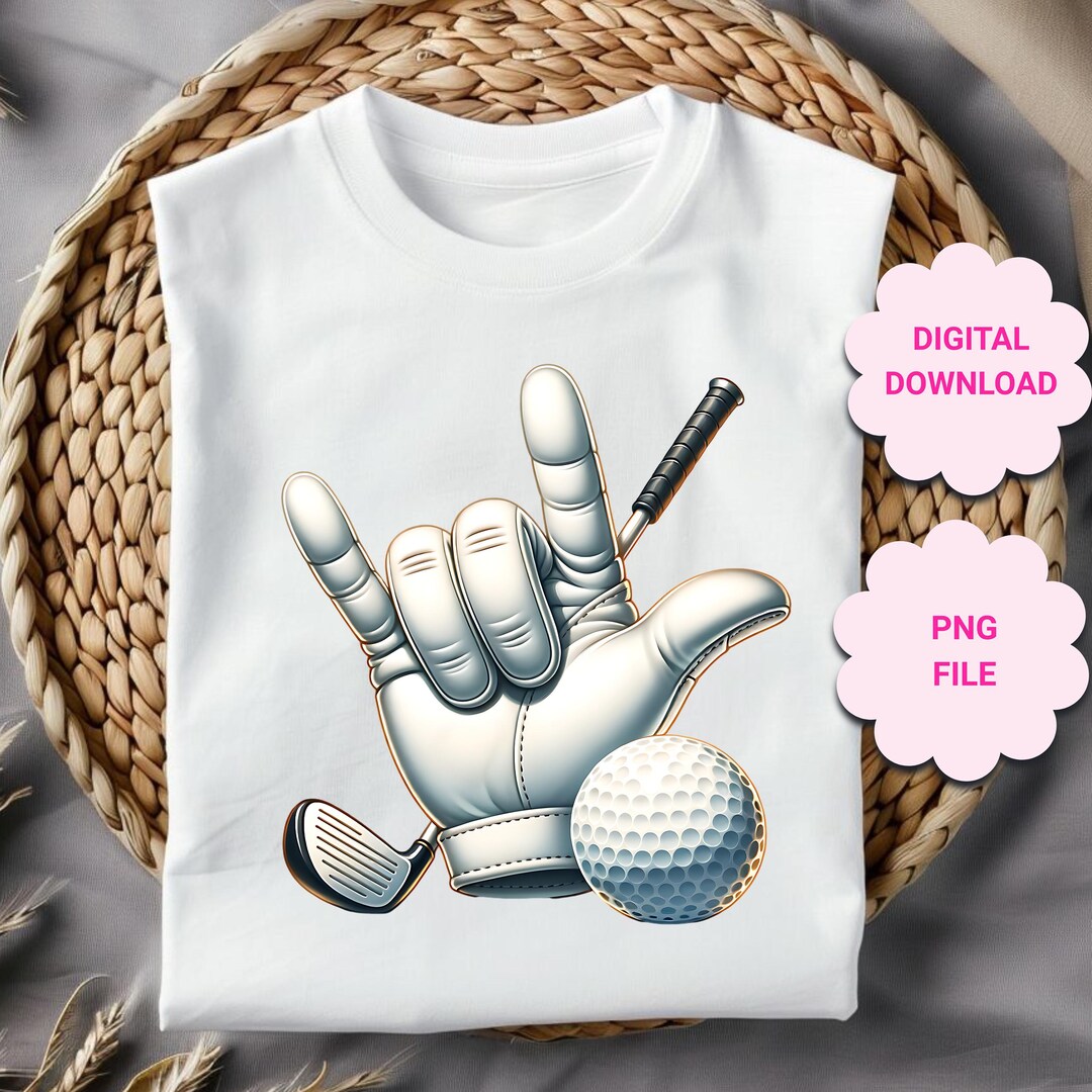 Golf PNG, Golf ASL I Love You Hand Sign Png, Asl Hand, ASL Golf ...