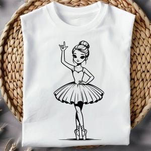 Ballerina Clipart SVG, ASL Ballerina PNG, American Sign Language, Asl ...