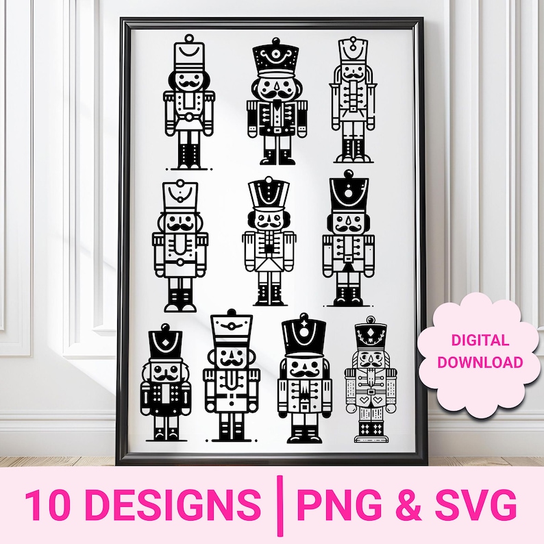 Nutcracker SVG, Nutcracker PNG, Christmas SVG Clipart for Cricut ...