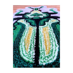 Bugs Beetle Insects Moss Rugs Carpets Omkarugs Bugtoys Bugsart - Etsy