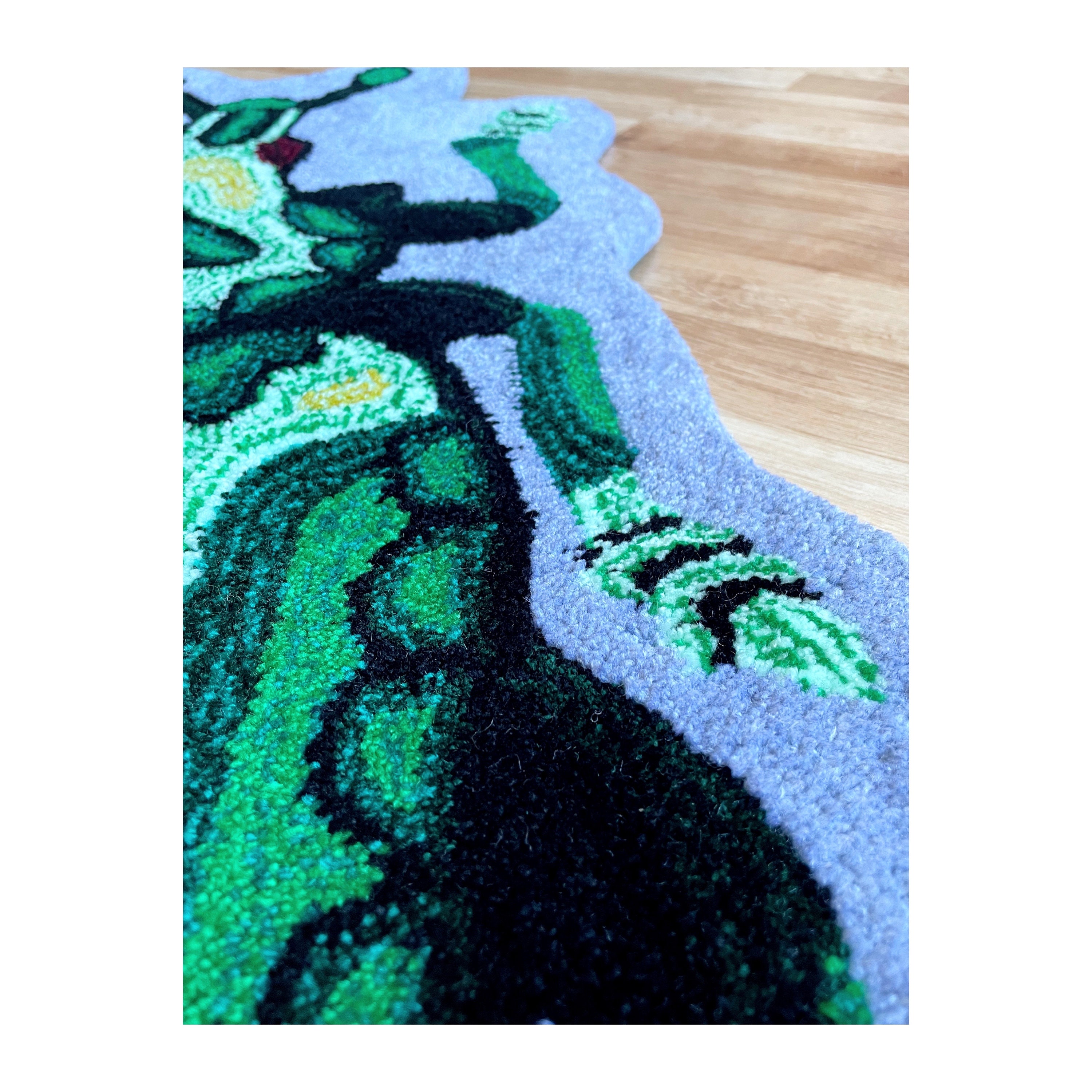 Bugs Beetle Insects Moss Rugs Carpets Omkarugs Bugtoys Bugsart - Etsy