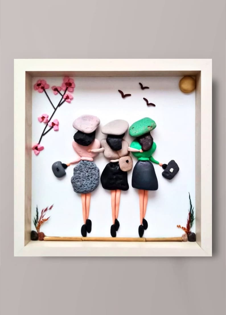 Pebble People,friends Svg,gift Ideas for Friends,sister Birthday Gift ...