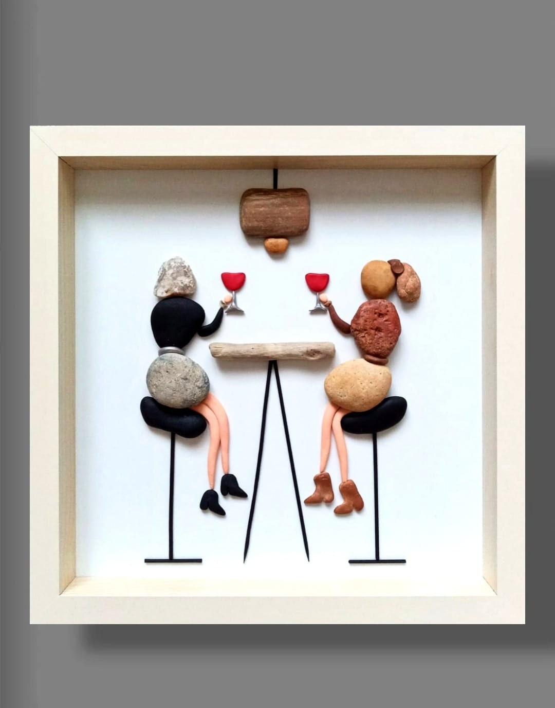 Friend Pebble Picture, Friendship Celebration, Cheers Wine Glass, Fun ...