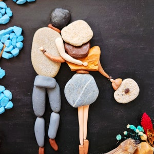 Love Pebble Art, Best Valentines Gifts, Personalised Gifts, Couple ...