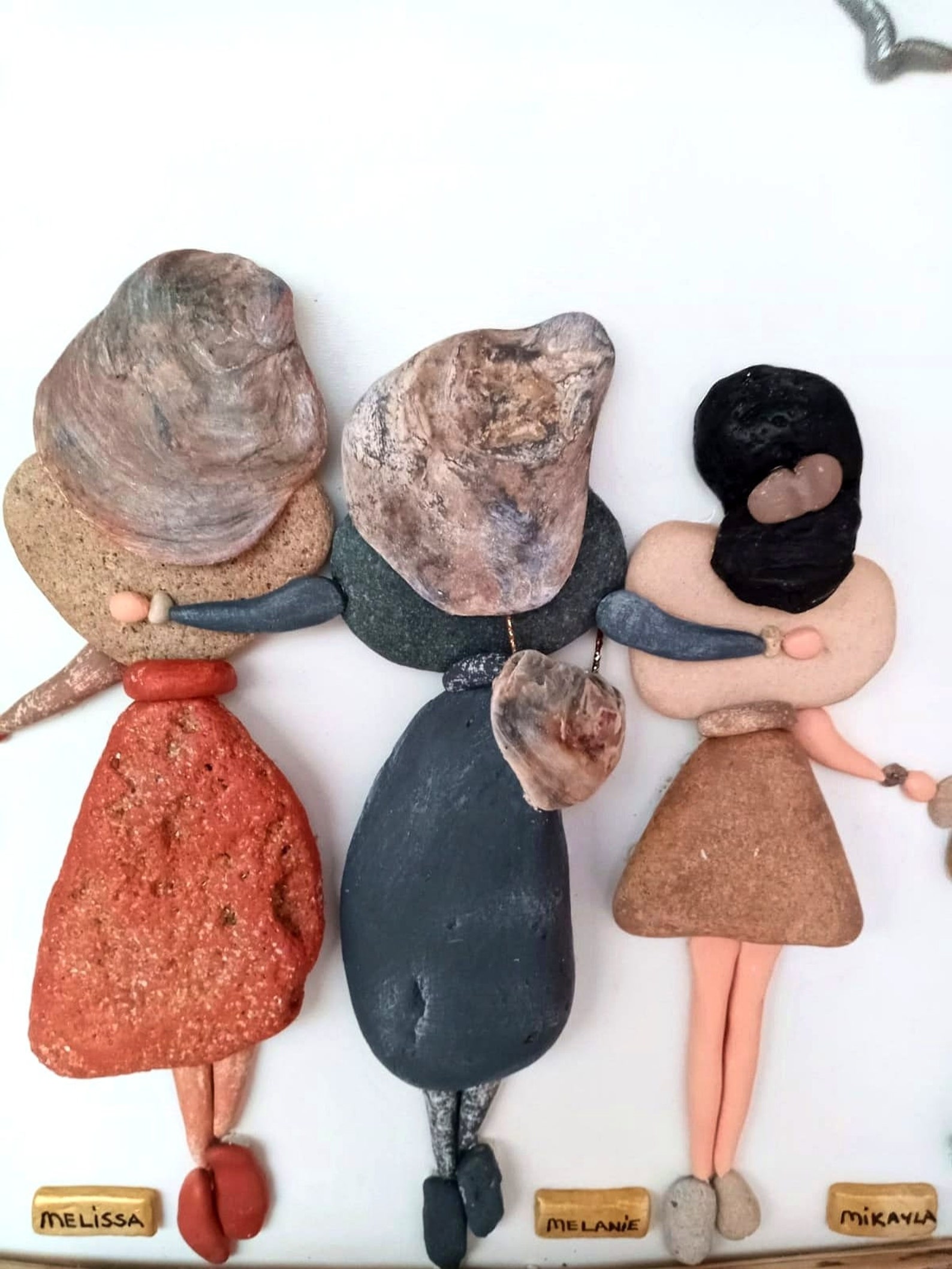 Custom Friend Pictures Pebbles Portrait for Friend Custom - Etsy