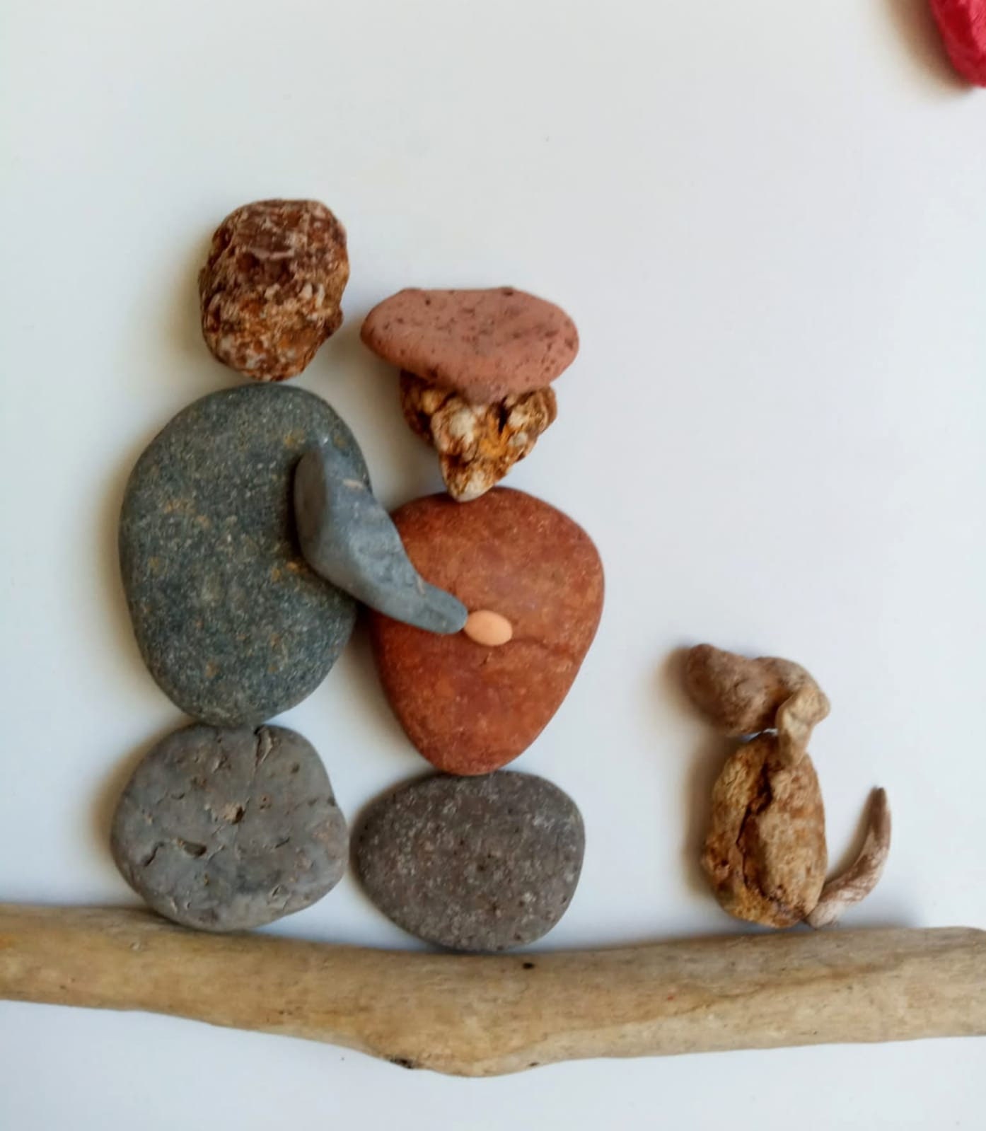 Pebble Art Pictures Dog Pebble Art Pebble Art Family rock - Etsy