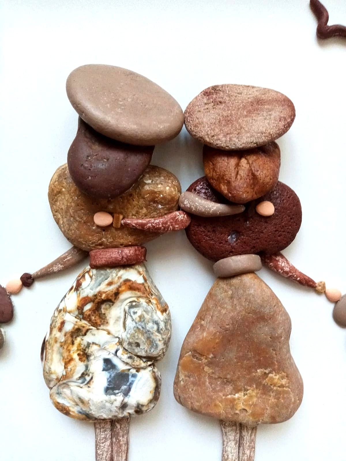 Best Friends Pebble Art Friends Rock Art Gift for Best - Etsy