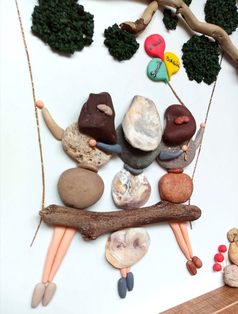 Friendship Gift Rock Art for Friend Handmade Wall Art - Etsy