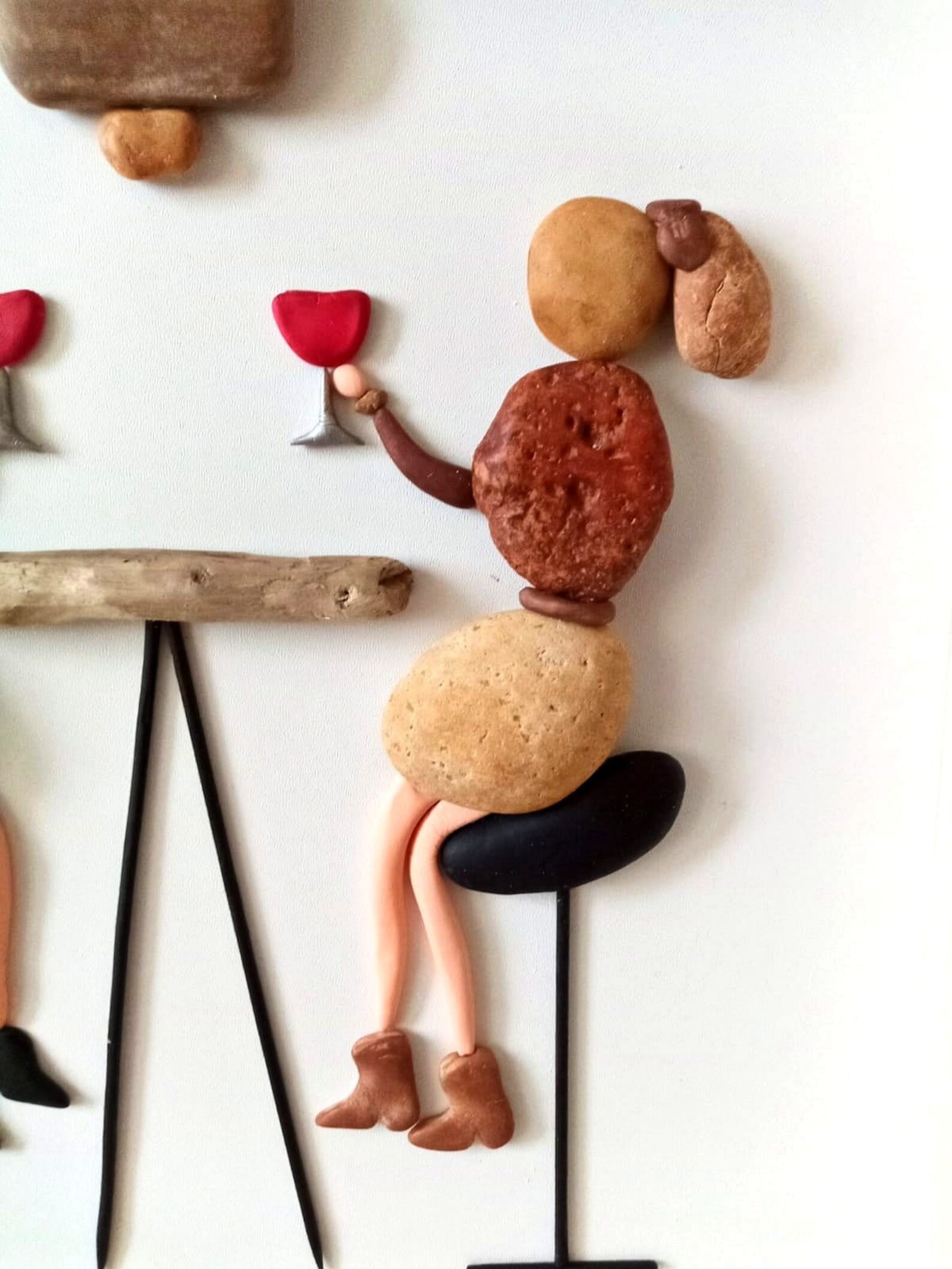 Friend Pebble Picture, Friendship Celebration, Cheers Wine Glass, Fun ...