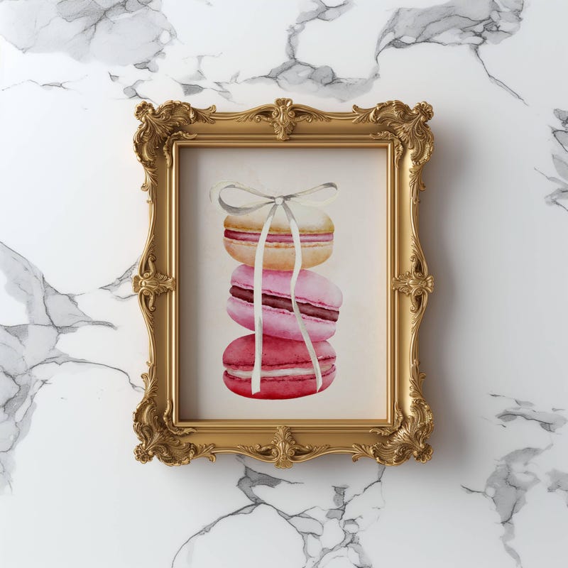 Macaron Art - Etsy