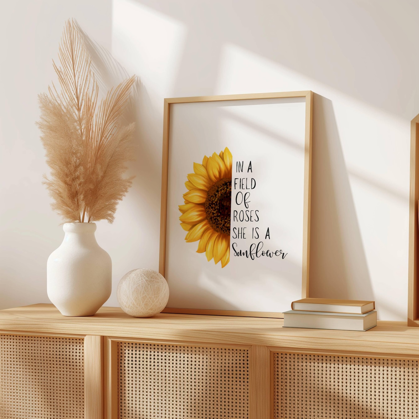 Sunflower Prints, Sunflower Decor, Floral Wall Art, Sunflower Wall Art ...